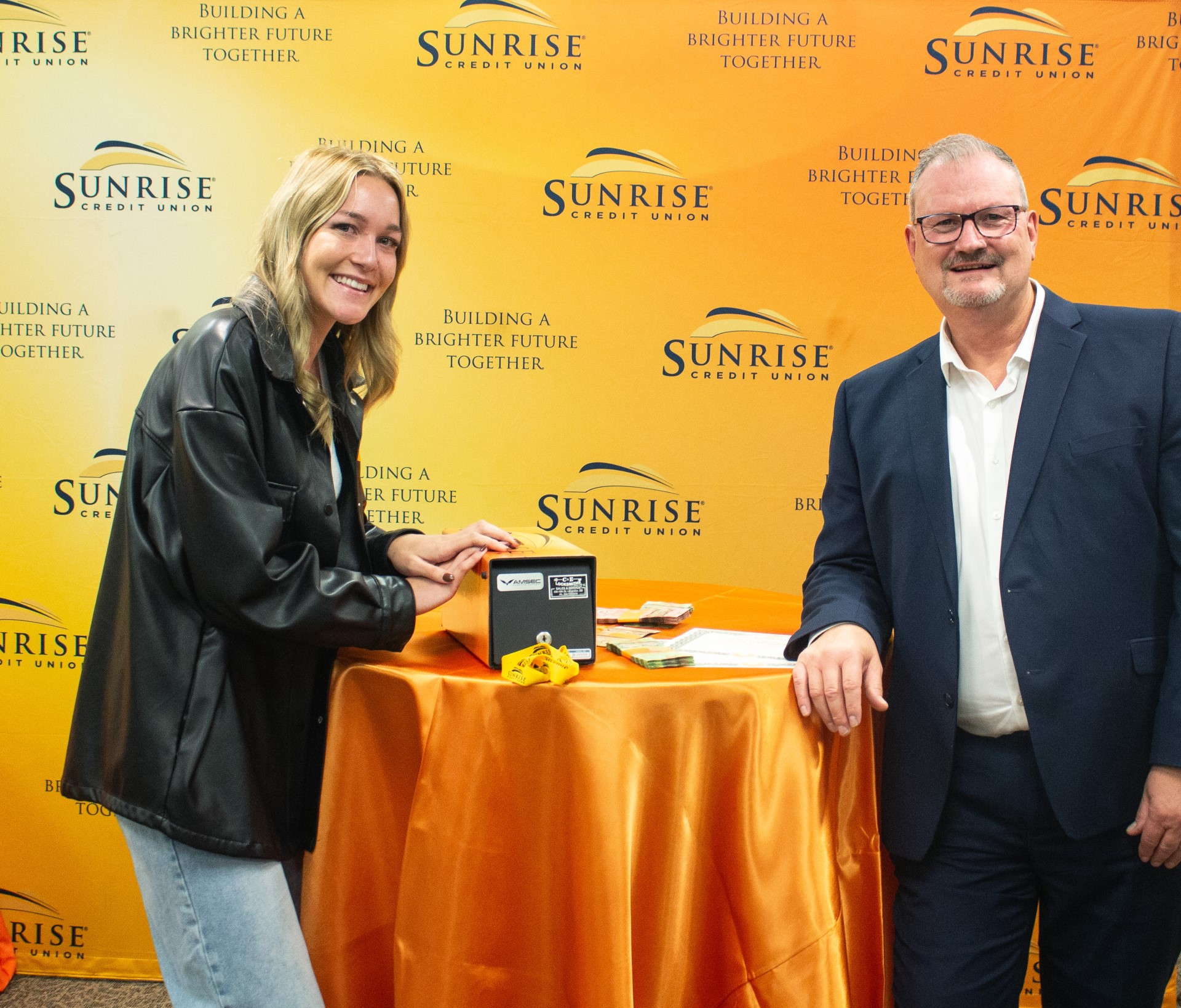 Grandview Nursing Student Unlocks the $5,000 safe - Sunrise Credit Union - DiscoverWestman.com ...